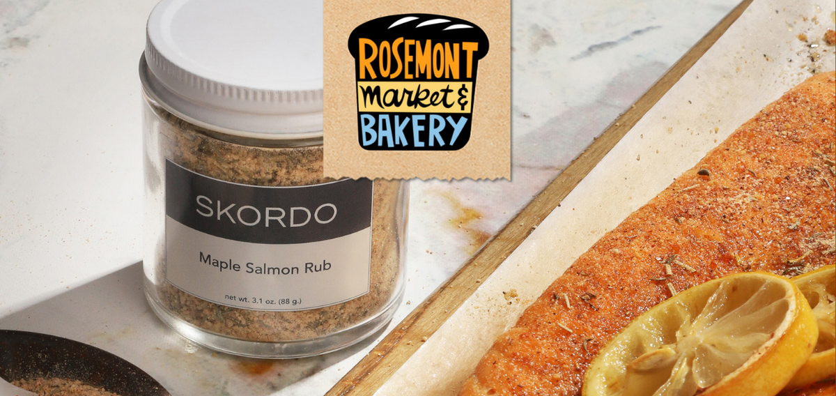 SKORDO is now at Rosemont Markets!
