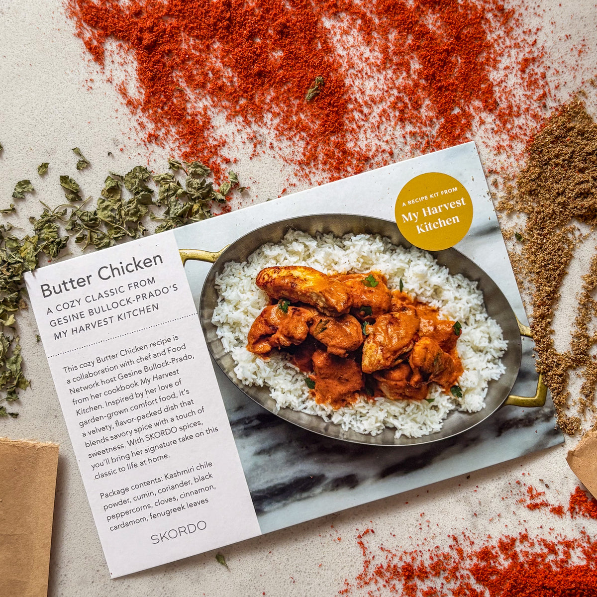 Butter Chicken Recipe Kit | SKORDO x Gesine Bullock-Prado