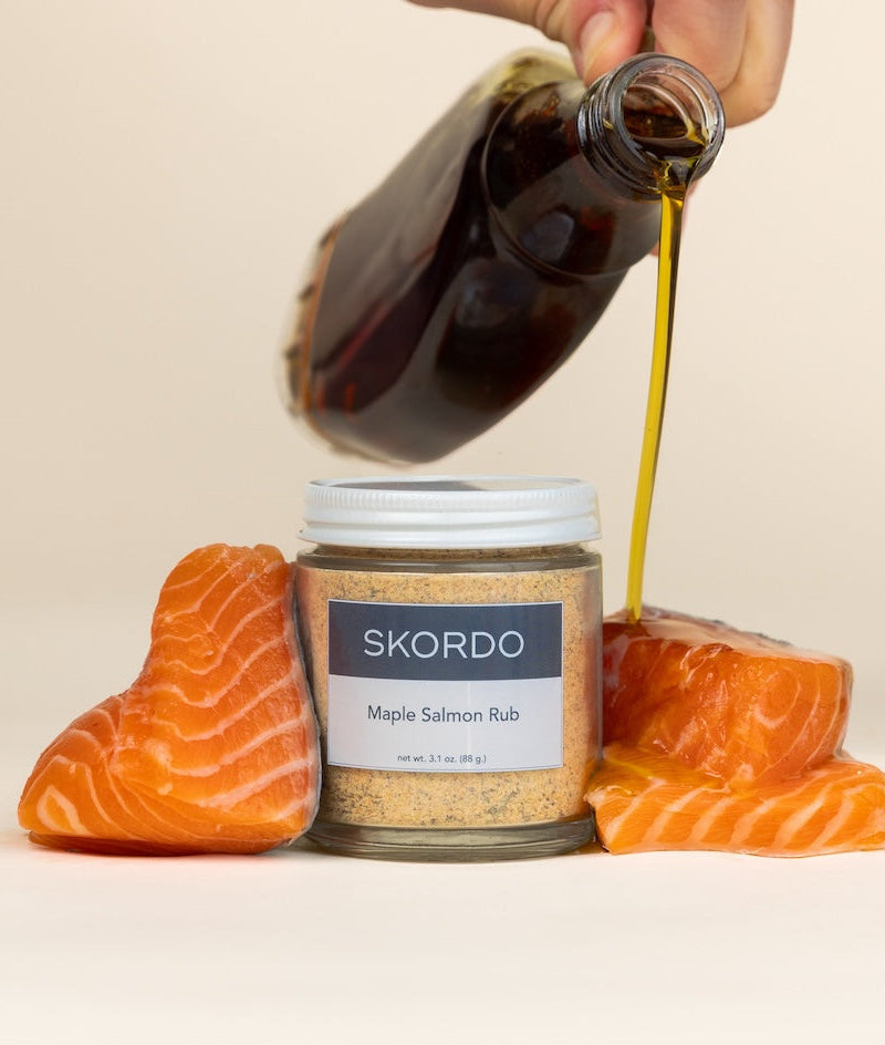 Our #1 Spice Blend | Maple Salmon Rub – SKORDO