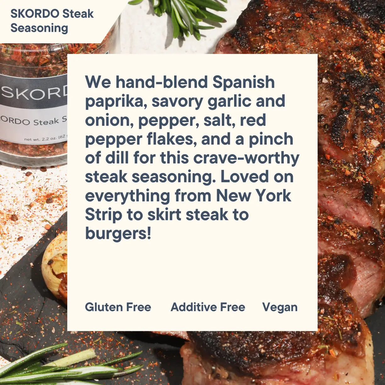 SKORDO Steak Seasoning | SKORDO Blends & Rubs