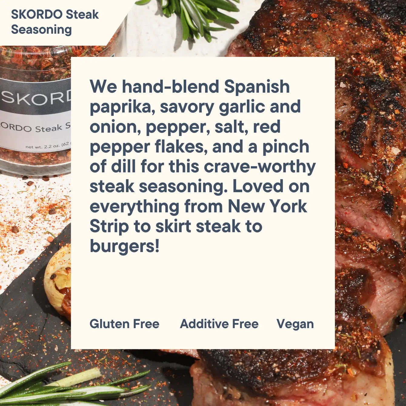 SKORDO Steak Seasoning | SKORDO Blends & Rubs